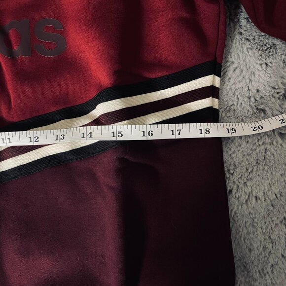 adidas Originals | Tops | Adidas Originals Womens Small Maroon Hoodie ...